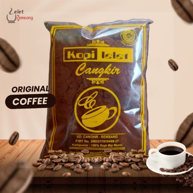 Jual KOPI LELET CANGKIR 250 gr / Kopi Cangkir / Kopi lelet lasem ...