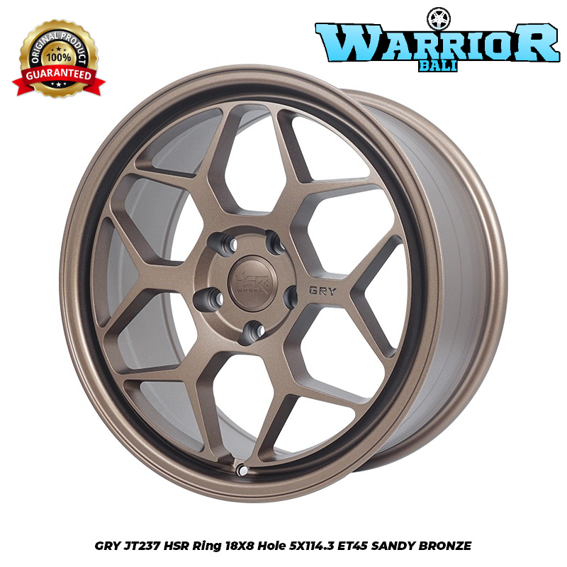 Jual Velg Racing HSR GRY Ring 18 Mobil Innova Xpander Ertiga Sx4 Grand ...