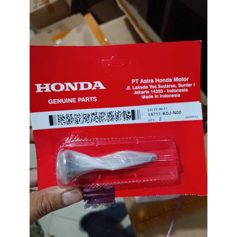 Jual 14711-K0J-N00 Klep Masuk (Valve Inlet) Genio, Beat K1A, Scoopy K2F ...