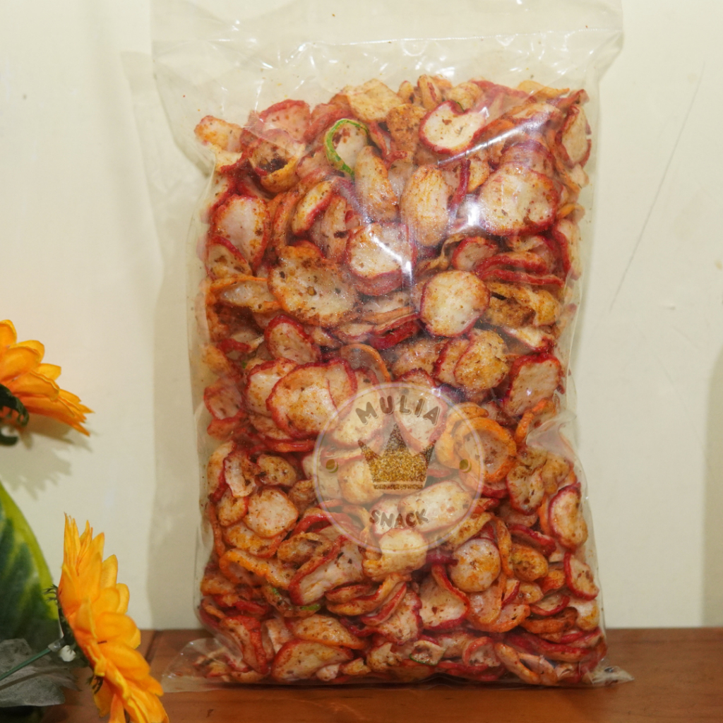 Jual Krupuk seblak kencur pedas 500 gram | Shopee Indonesia