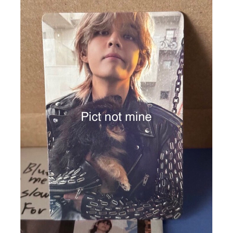 Jual Ready stock photocard exclusive Layover weverse US solo taehyung ...