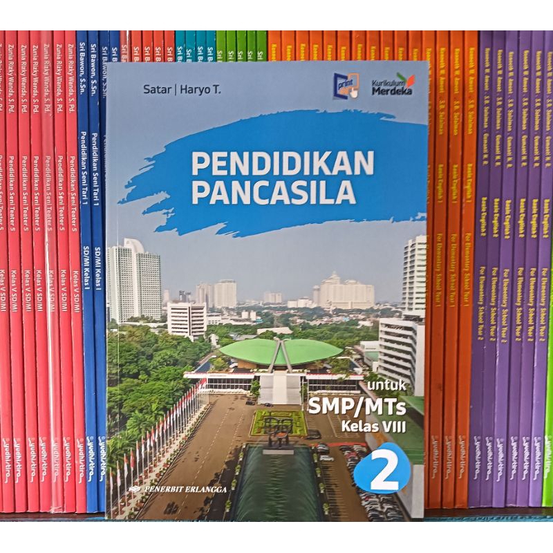 Jual PENDIDIKAN PANCASILA UNTUK SMP/MTS KELAS 8 KURIKULUM MERDEKA PENERBIT ERLANGGA | Shopee ...