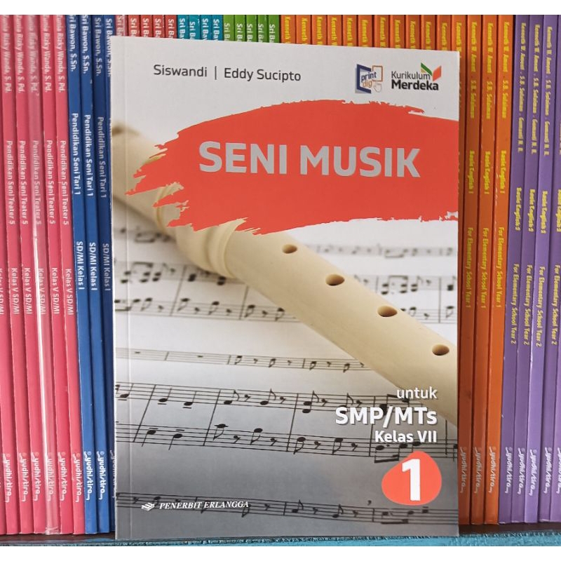 Jual BUKU SENI MUSIK UNTUK SMP/MTS KELAS 7 KURIKULUM MERDEKA PENERBIT ERLANGGA | Shopee Indonesia