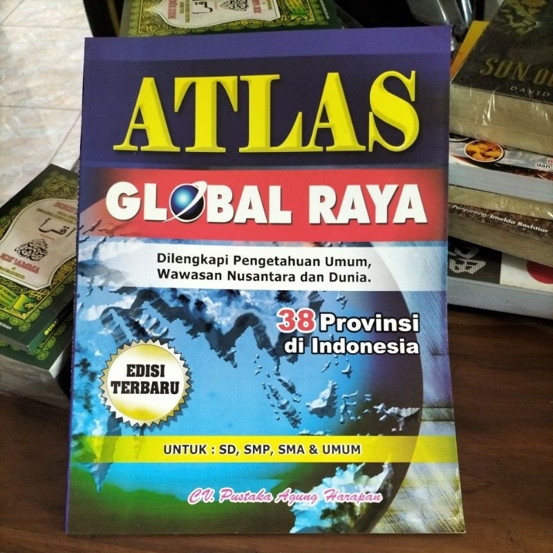 Jual ATLAS GLOBAL RAYA 38 PROVINSI DI INDONESIA | Shopee Indonesia