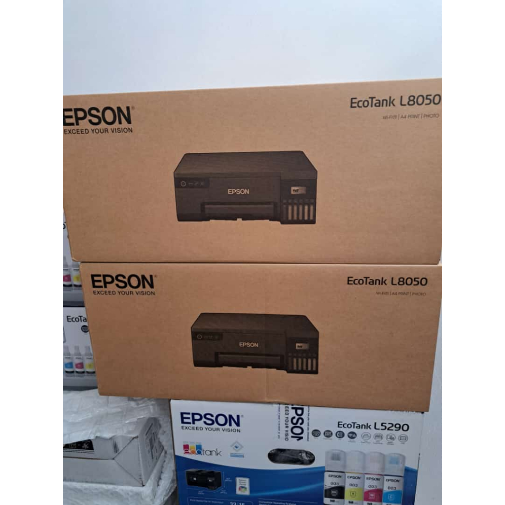 Jual Printer Epson L8050 Wireless A4 photo printing, PVC ID card, CD/DVD | Shopee Indonesia