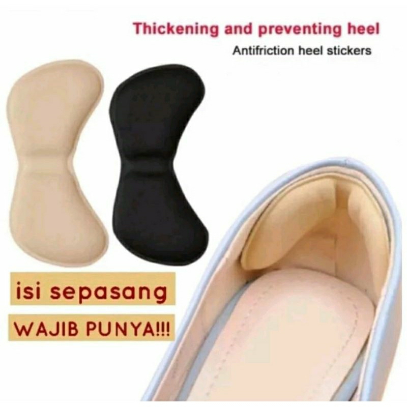 Jual Insole Sepatu Wanita Kebesaran Alas Sepatu Tumit Anti Lecet Sol ...