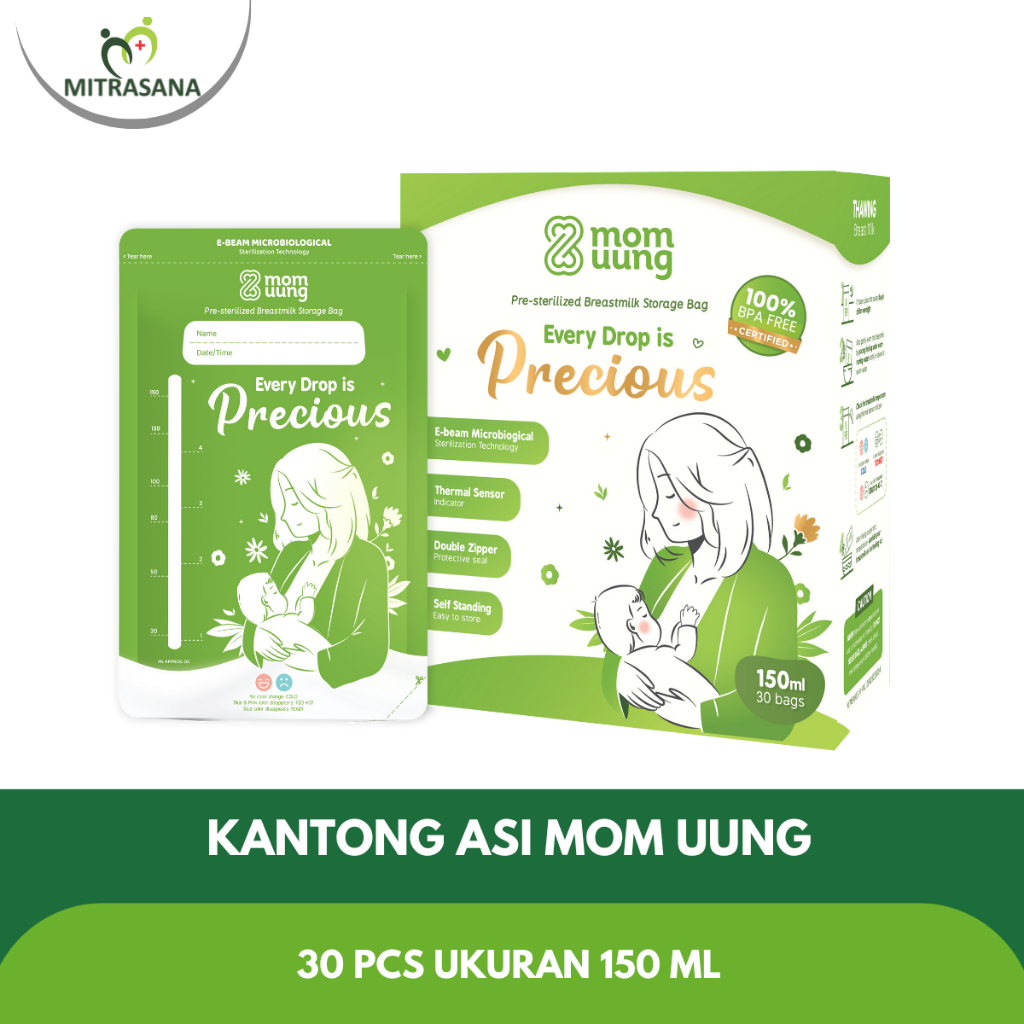 Jual Mom Uung Kantong Asi 30 pcs 150ml | Shopee Indonesia