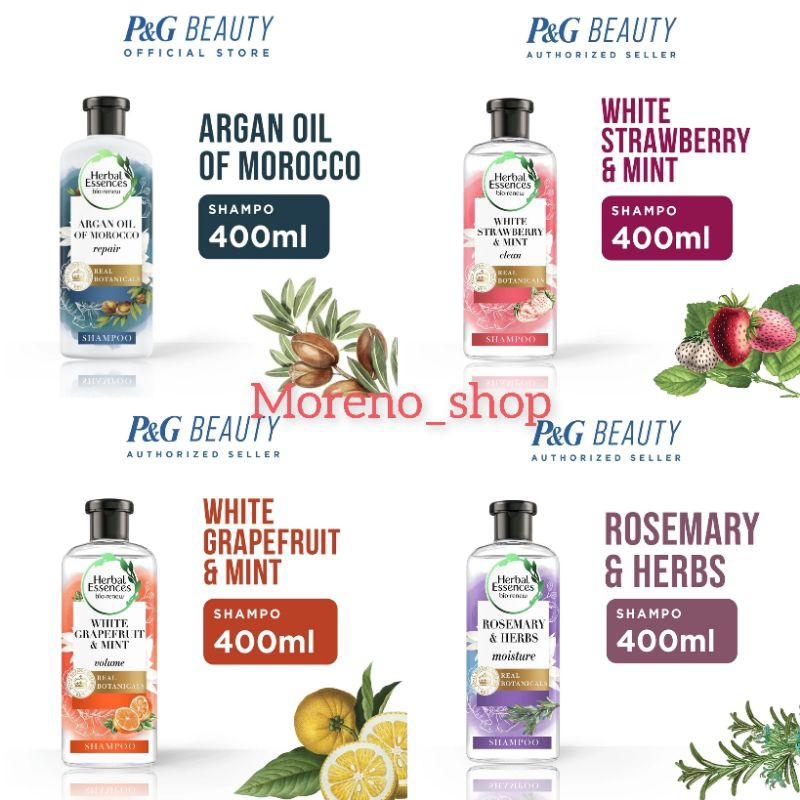 Jual Herbal Essences Shampoo 400ml | Shopee Indonesia