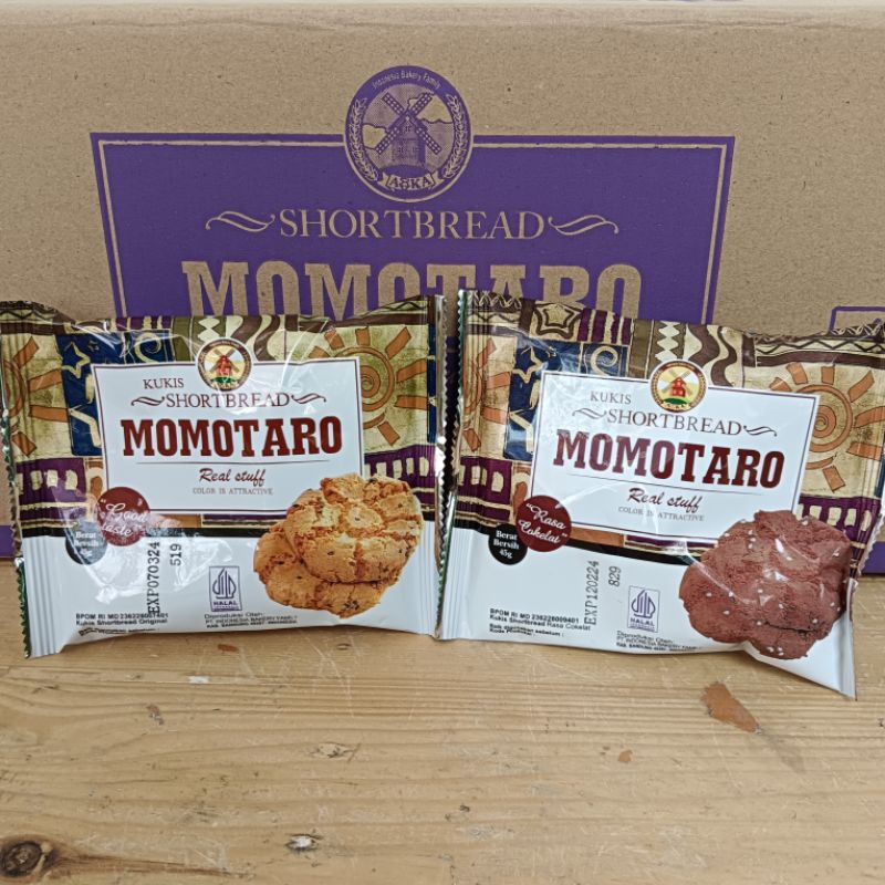 Jual cookies kukis cokies momotaro shortbread momotaro original 45gr ...