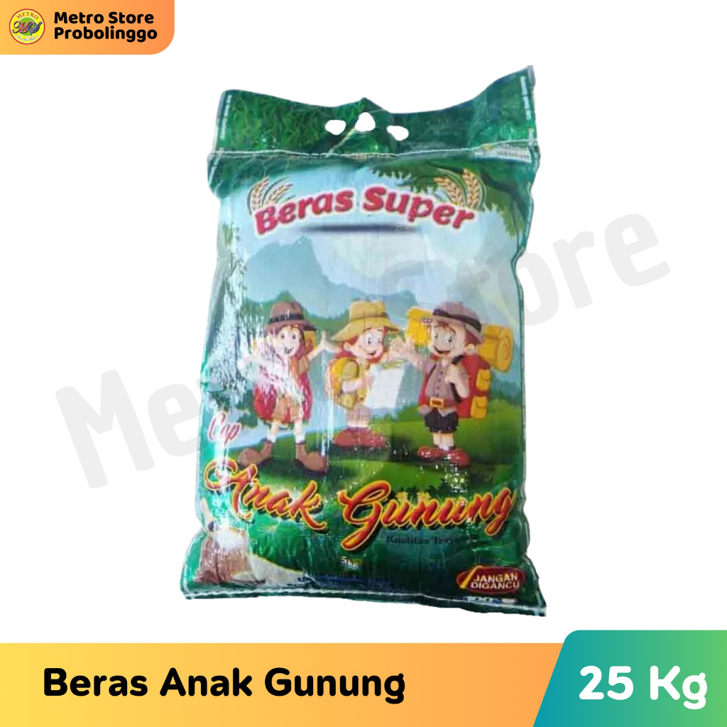 Jual Beras Super Cap Anak Gunung 25 kg | Shopee Indonesia