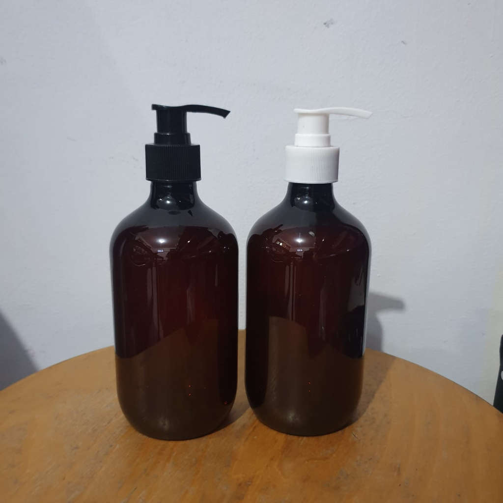 Jual Botol Pump 500ml Mada Amber Coklat / Botol Mada Amber 500ml Pump Lotion N28 | Shopee Indonesia