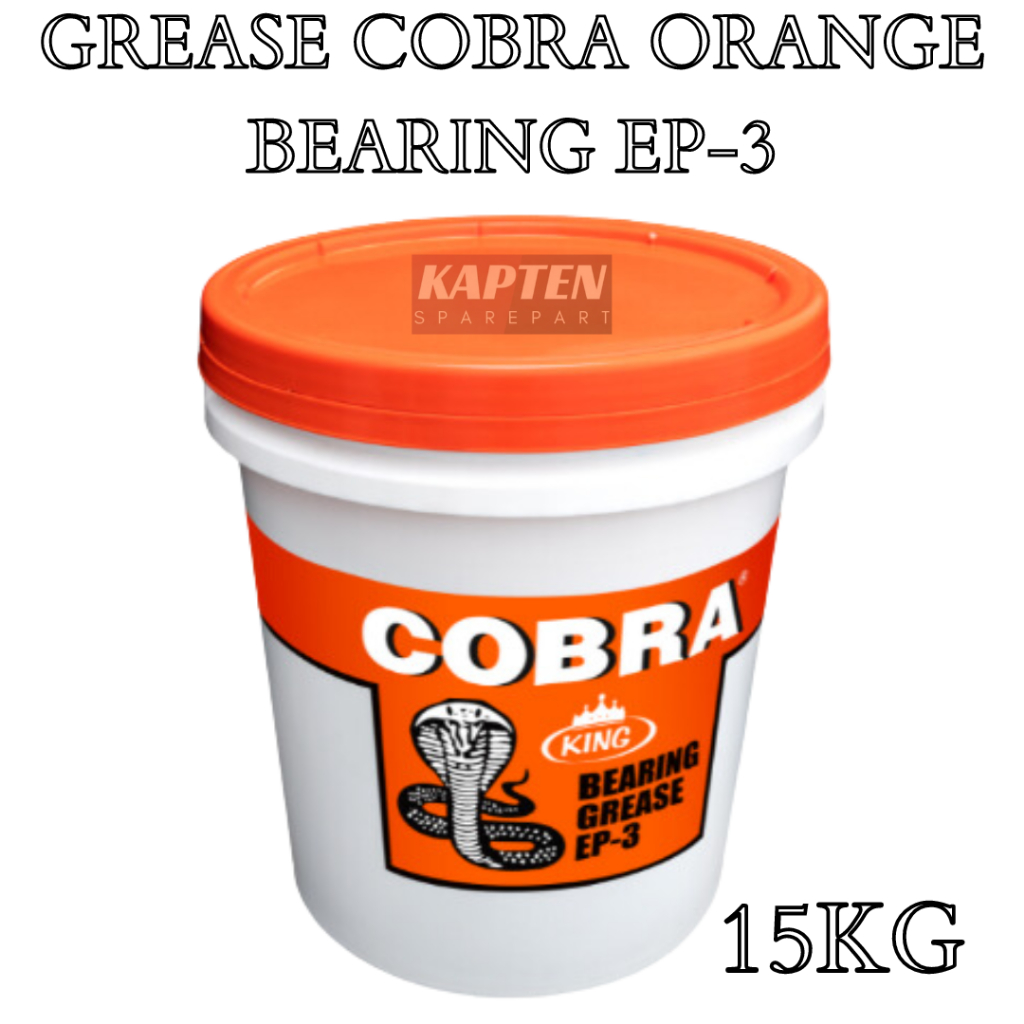 Jual Cobra Bearing Grease KING EP-3 1 Pail/Minyak Gemuk Cobra/Pelumas ...