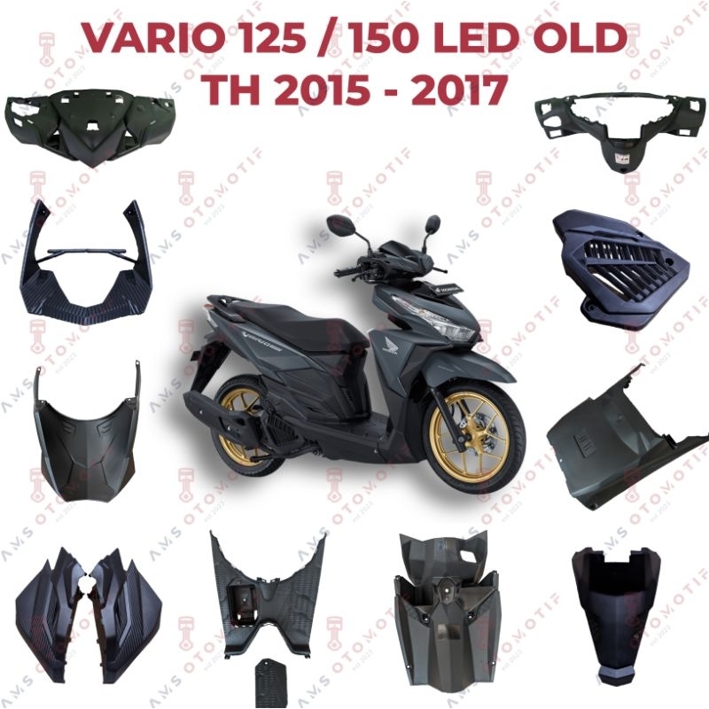 Jual Body Kasar Vario 125 & 150 Led Old Eceran Satuan tahun 2015 2016 ...