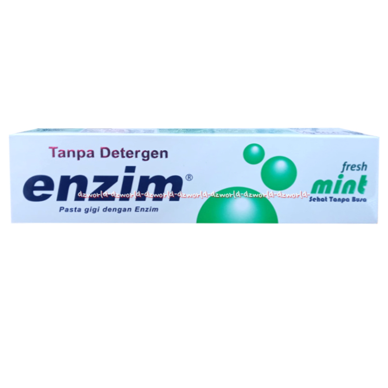 Jual Enzim 124gr Tanpa Deterjen Rasa Mint Odol Pasta Gigi Toothpaste ...