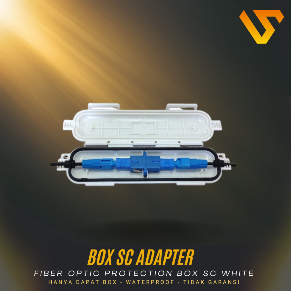 Jual Fiber Optic Protection BOX SC Adapter | Waterproof Protective Box ...