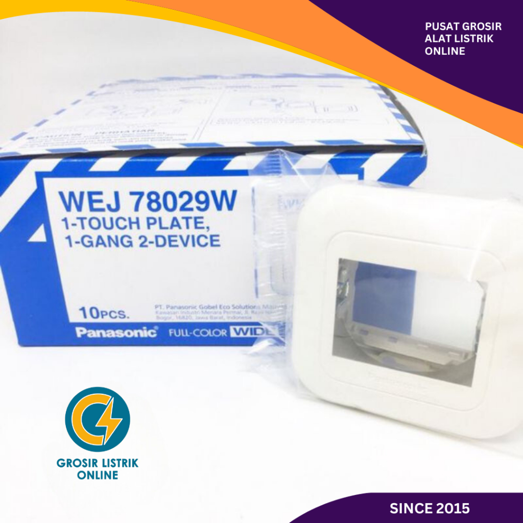 Jual PANSAONIC FRAME WEJ78019W WEJ78029W WEJ780491W 2 3 GANG 1 2 4 ...