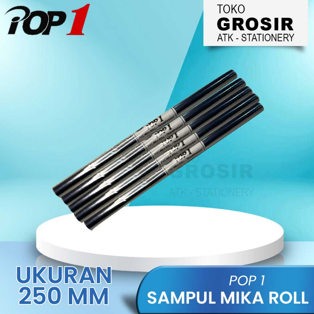 Jual Sampul Plastik Mika Roll Sampul Buku Sampul Roll Sampul Mika Ukuran 250 Mm Shopee 