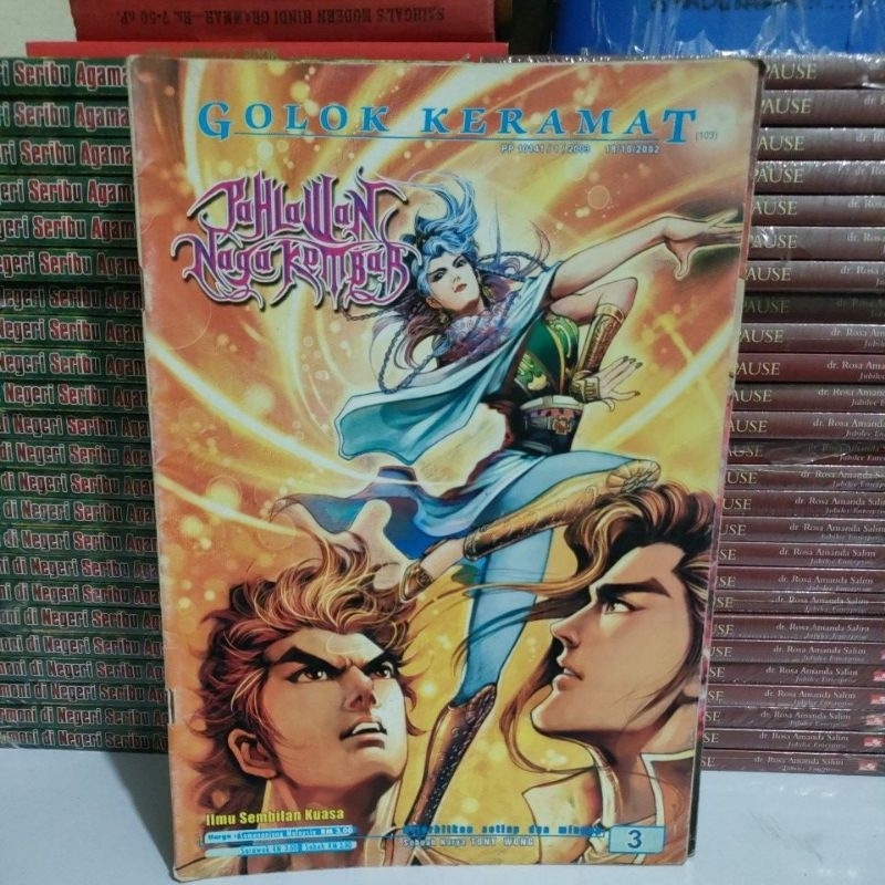 Jual Buku Murah Original - Komik Cabutan Golok Keramat Pahlawan Naga Kembar | Shopee Indonesia