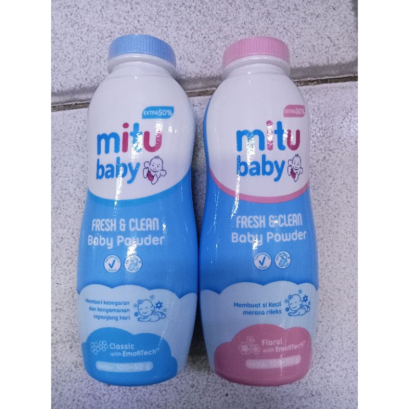 Jual Mitu baby powder 100+50gr | Shopee Indonesia
