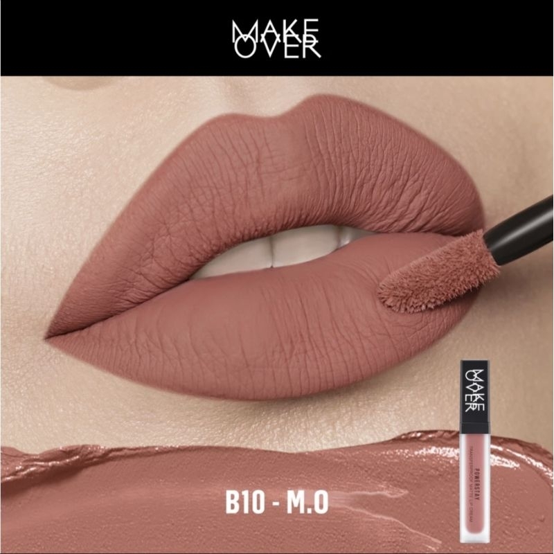 Jual MAKEOVER POWERSTAY TRANSFERPROOF MATTE LIPCREAM | Shopee Indonesia