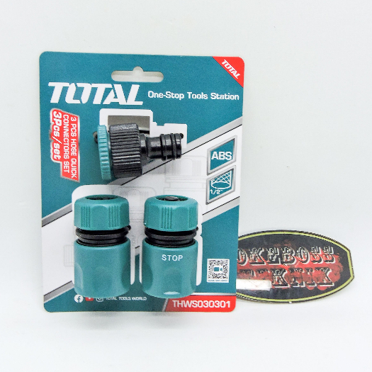 Jual Sambungan selang / hose quick connectors set THWS030301 Total ...