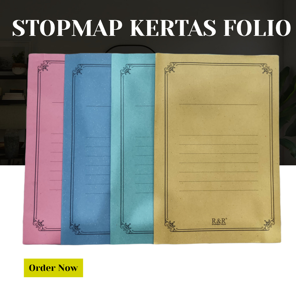 Jual STOPMAP KERTAS FOLIO 1 PACK ISI 50 PCS/ MAP KERTAS | Shopee Indonesia