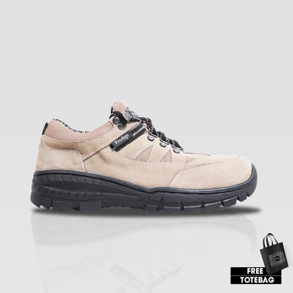 Jual Prodigo * Sepatu Hiking Pria Trikora Cream I Sepatu Olahraga ...