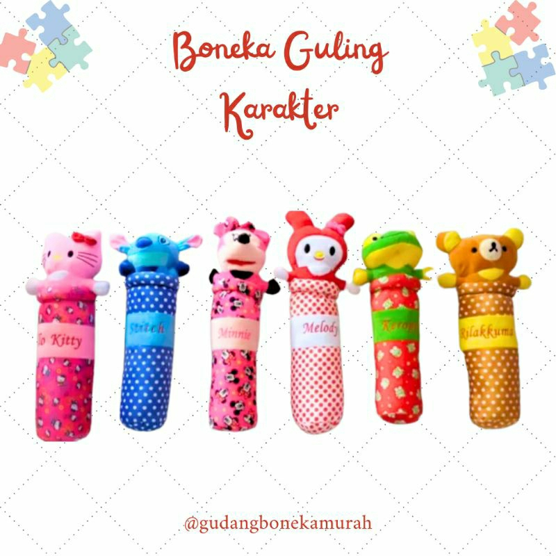 Jual Boneka Guling Mini dengan Karakter Lucu | Shopee Indonesia