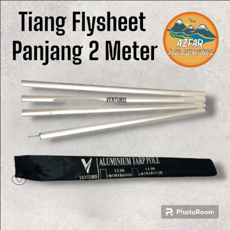 Jual Tiang Flysheet Tarp Pole Panjang 2 Meter | Shopee Indonesia