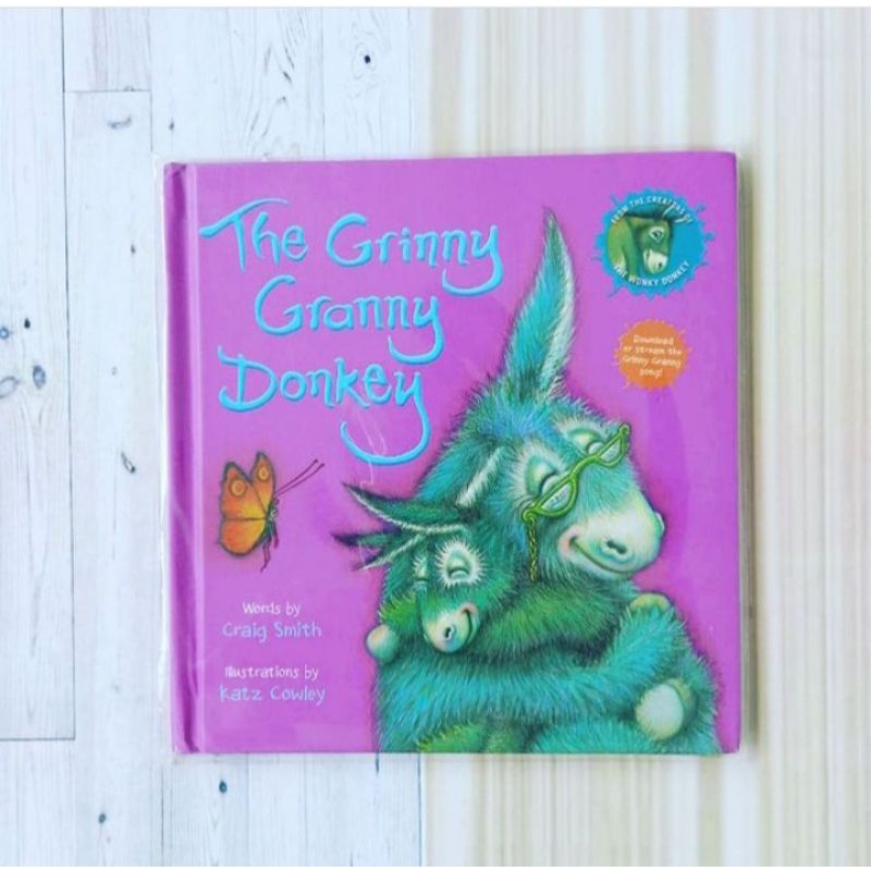 Jual THE GRINNY GRANNY DONKEY - buku anak import ori | Shopee Indonesia