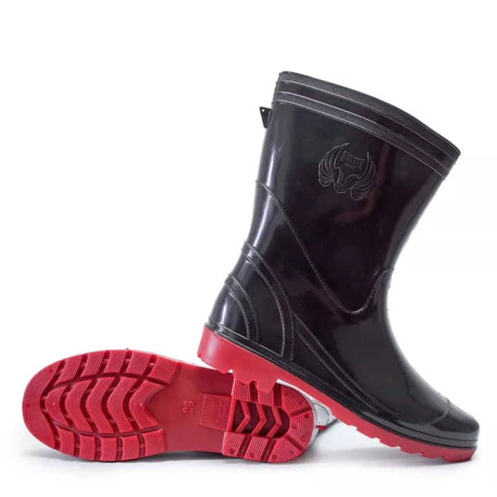 Jual Sepatu Boot Hunter Pria dan Wanita Pendek Joss Hitam dan hitam ...