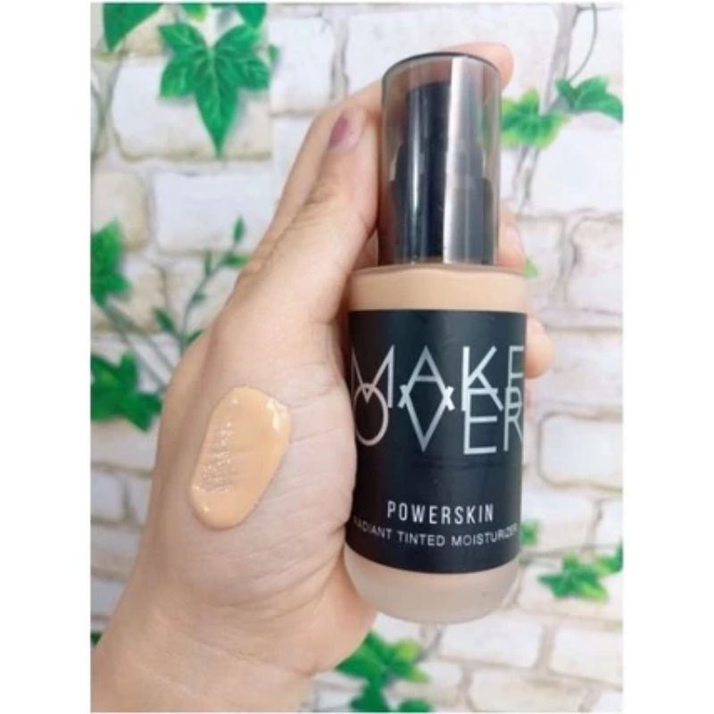 Jual make over powerskin radiant tinted FOUNDATION moisturizer 40ml ...