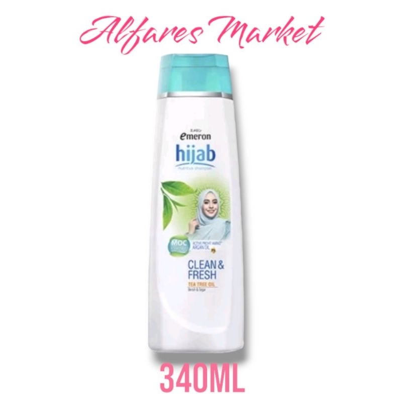 Jual Emeron Hijab Shampoo Clean and Fresh 340ml | Shopee Indonesia