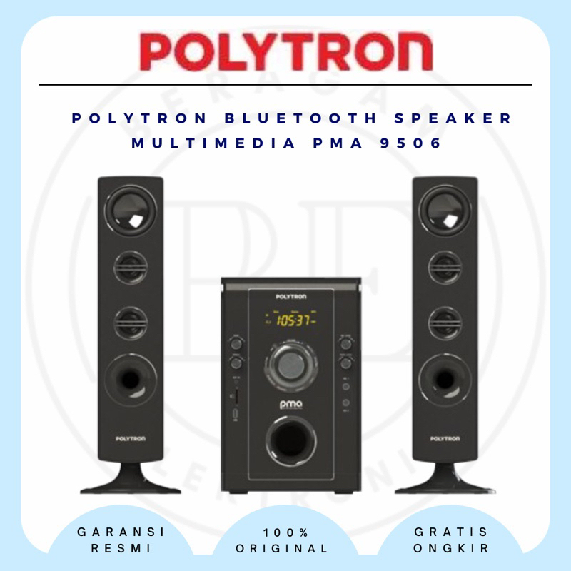 Jual Polytron Bluetooth Speaker PMA 9506 | 100 % Original & New | Garansi Resmi | Shopee Indonesia