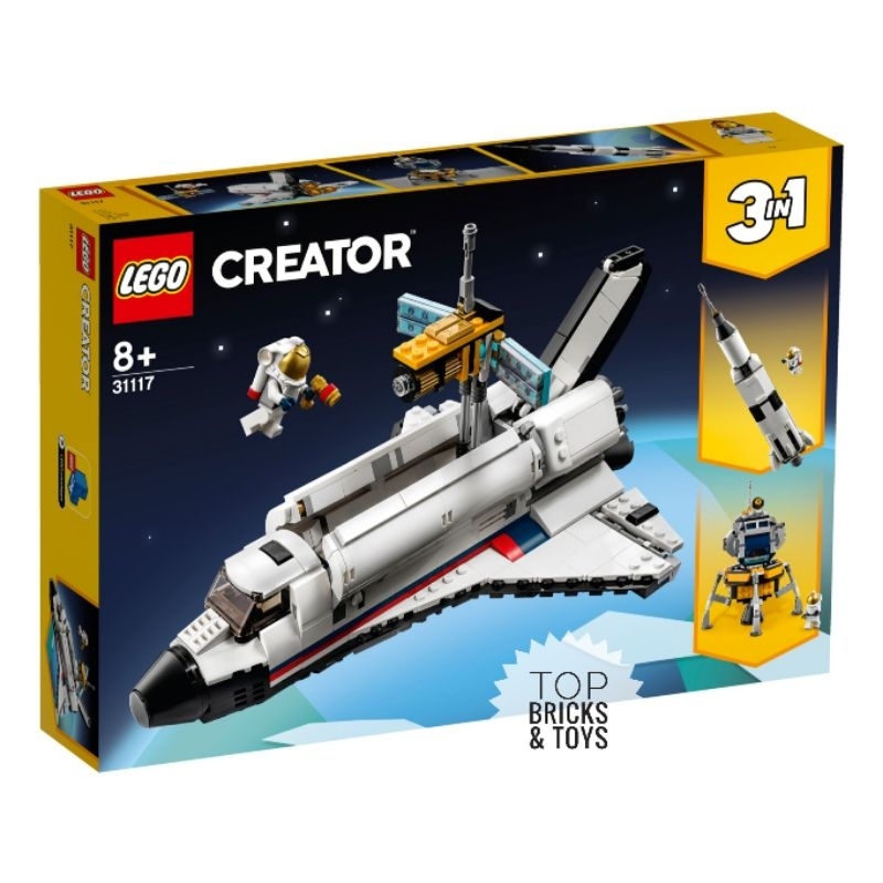 Jual LEGO Creator, Space Shuttle Adventure (31117) | Shopee Indonesia