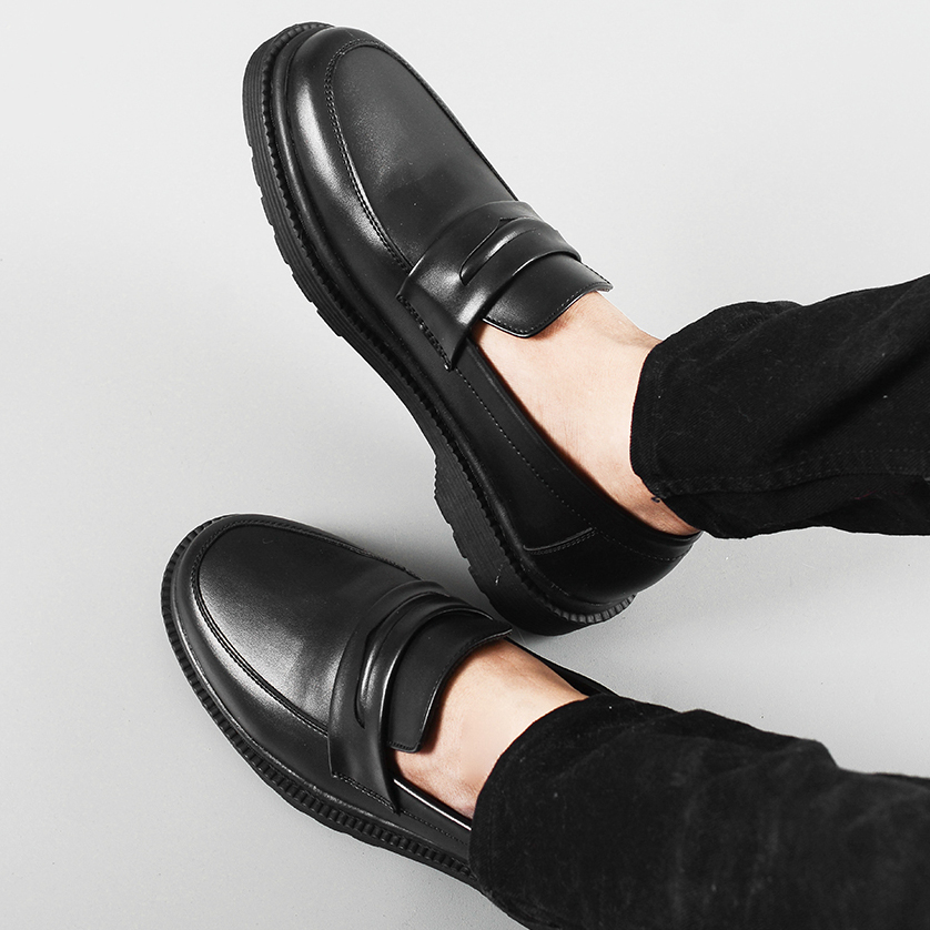 Jual Sepatu Formal Loafers Pria Hitam Original Caraka Footwear | Sepatu ...