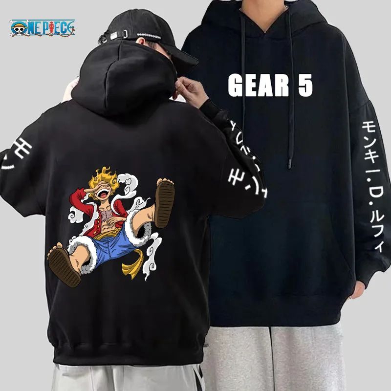 Jual Hoodie Jumper Luffy Gear 5 One Piece Dewasa Hoodie Luffy Mugiwara ...