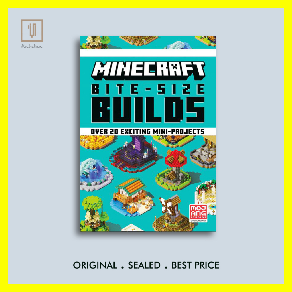 Jual Minecraft Bite Size Builds By Mojang-9780755500406 165 orang ...