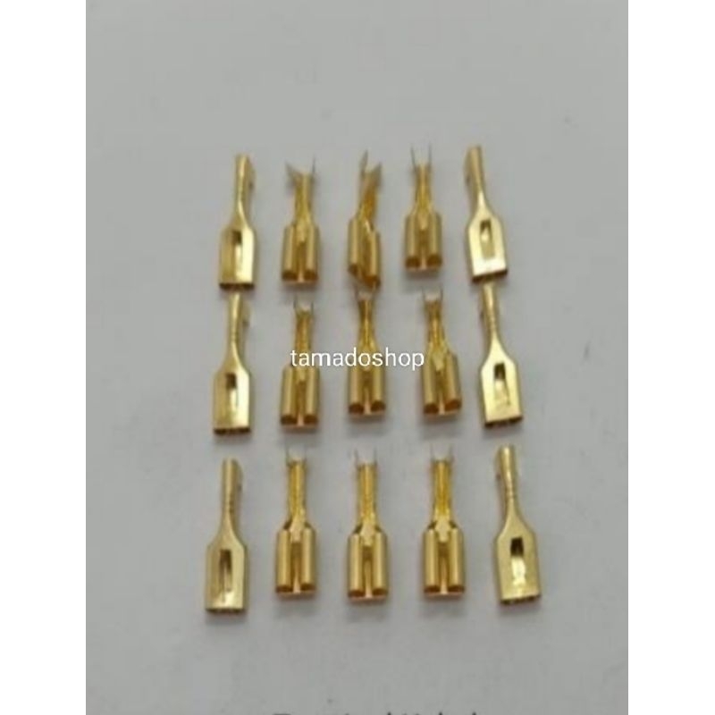 Jual skun kabel gepeng betina( terminal kabel) | Shopee Indonesia