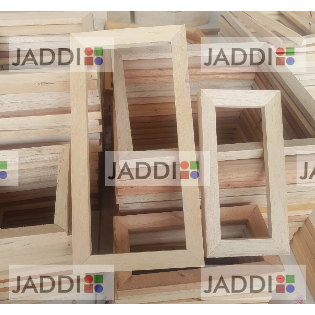 Jual JADDI Spanram kayu 25x25 cm bingkai kayu frame kanvas melukis ...
