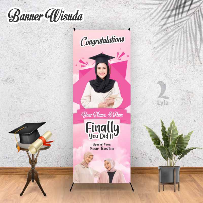 Jual Banner Wisuda 60x160cm | Shopee Indonesia