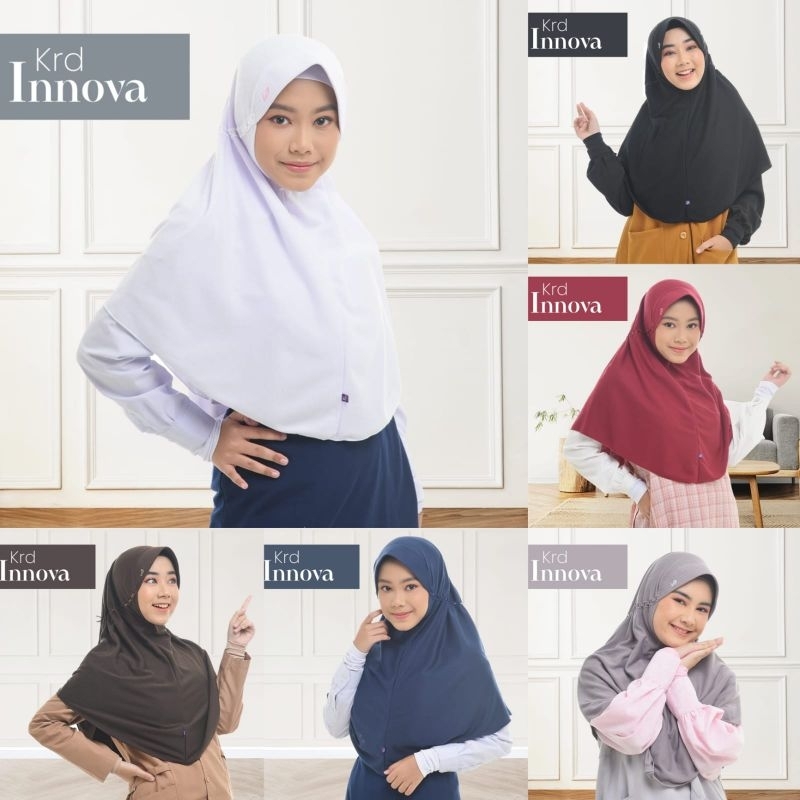Jual Kerudung Sekolah Instant Rabbani Innova by Rabbani/Hijab Sekolah ...