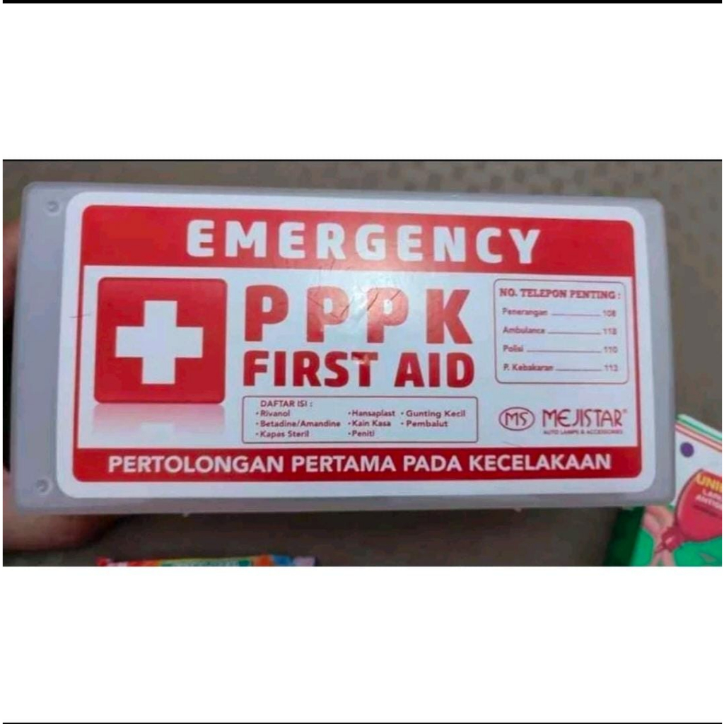 Jual kotak obat p3k lengkap universal | Shopee Indonesia