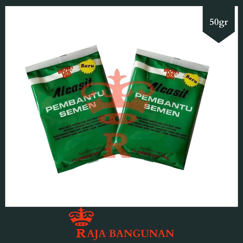 Jual Mowilex Alcasit Pembantu Semen Bahan Bangunan Sachet - 50gr ...
