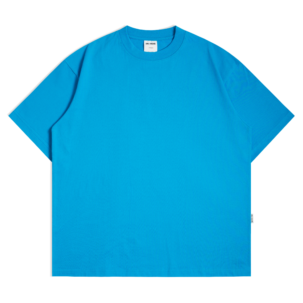 Jual IN HOS - T-Shirt Basic Turkish Blue 20s - Kaos Polos Biru Turkish ...