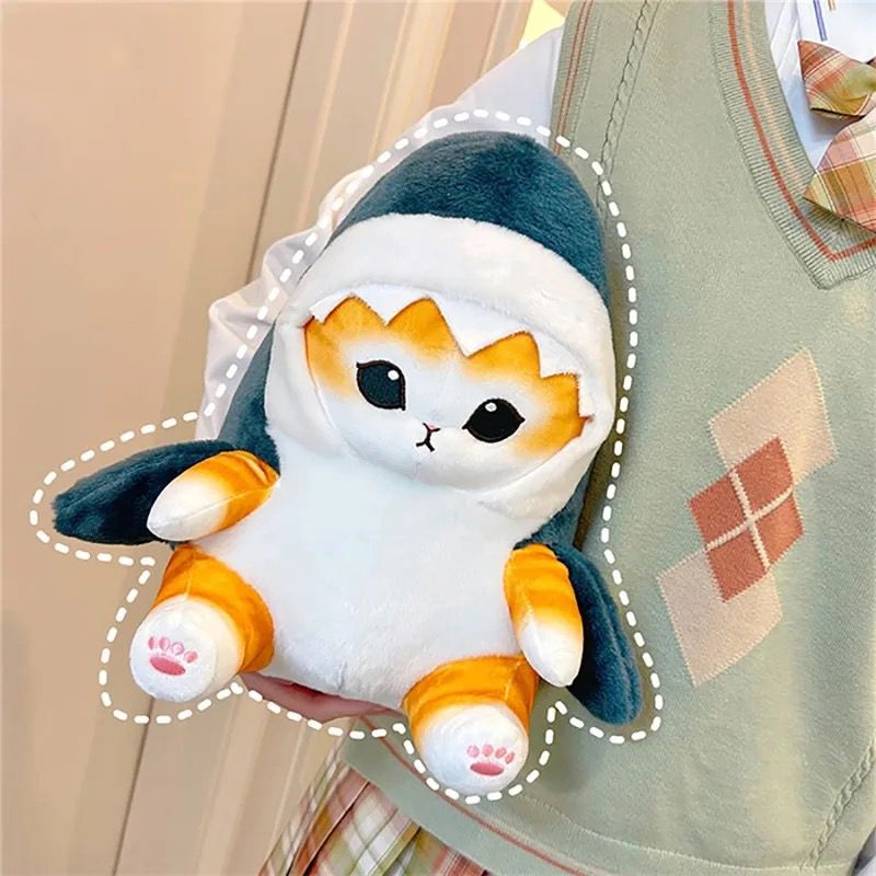 Jual Mainan Boneka ukuran 30cm Stuffed Plush Kucing Hiu Singa Laut ...