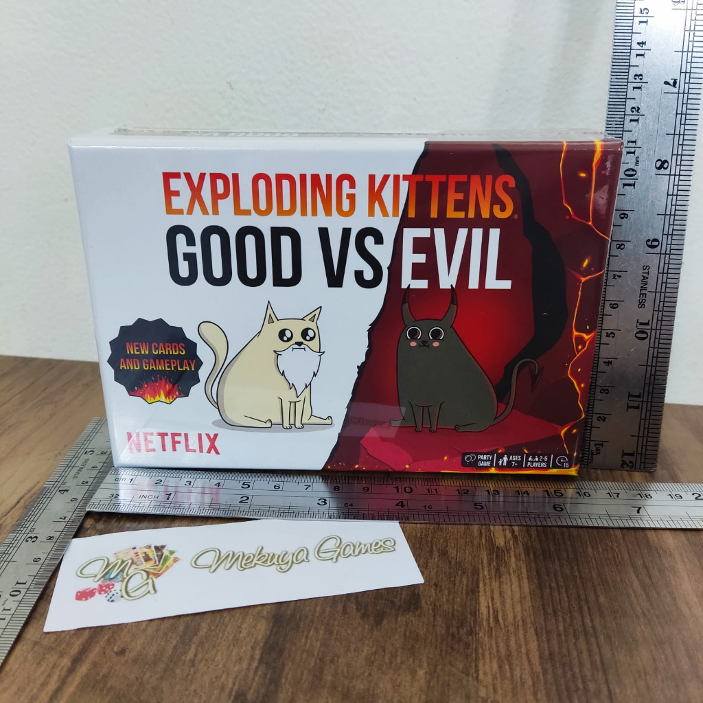 Jual Exploding Kittens Good Vs Evil Card Game Kartu | Shopee Indonesia