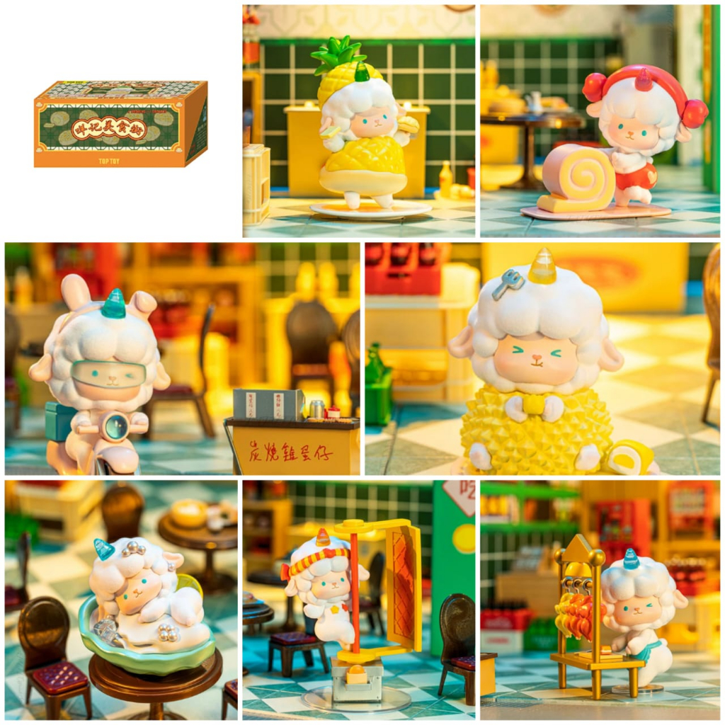 Jual PAJANGAN BLIND BOX GYUN MIE KEE FOOD STREET ORI 1 BOX ISI 6 ...