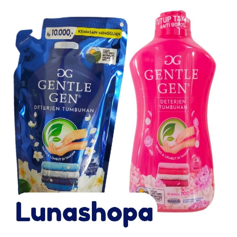 Jual GENTLE GEN DETERGEN TUMBUHAN BOTOL DAN POUCH | Shopee Indonesia