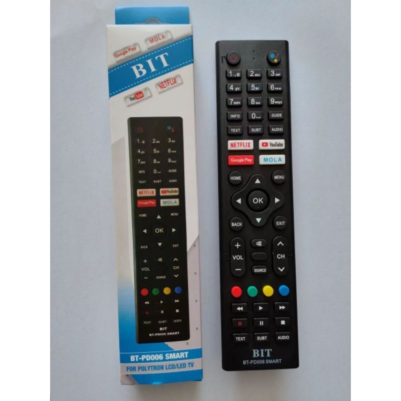 Jual Remote tv polytron smart tv,romete tv tabung polytron,lcd,led ...